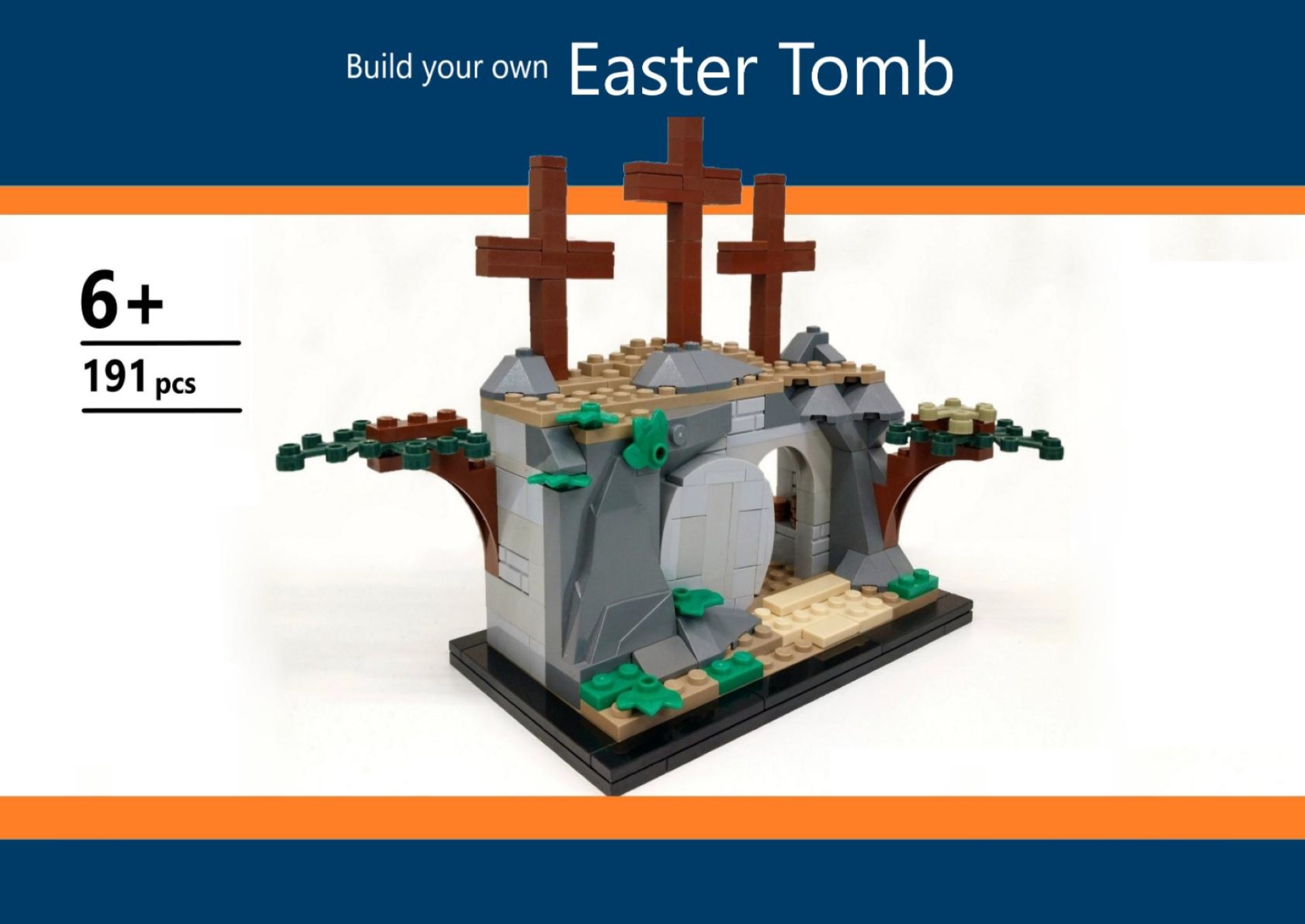 Lego Easter Tomb Instruction Booklet Go Chatter