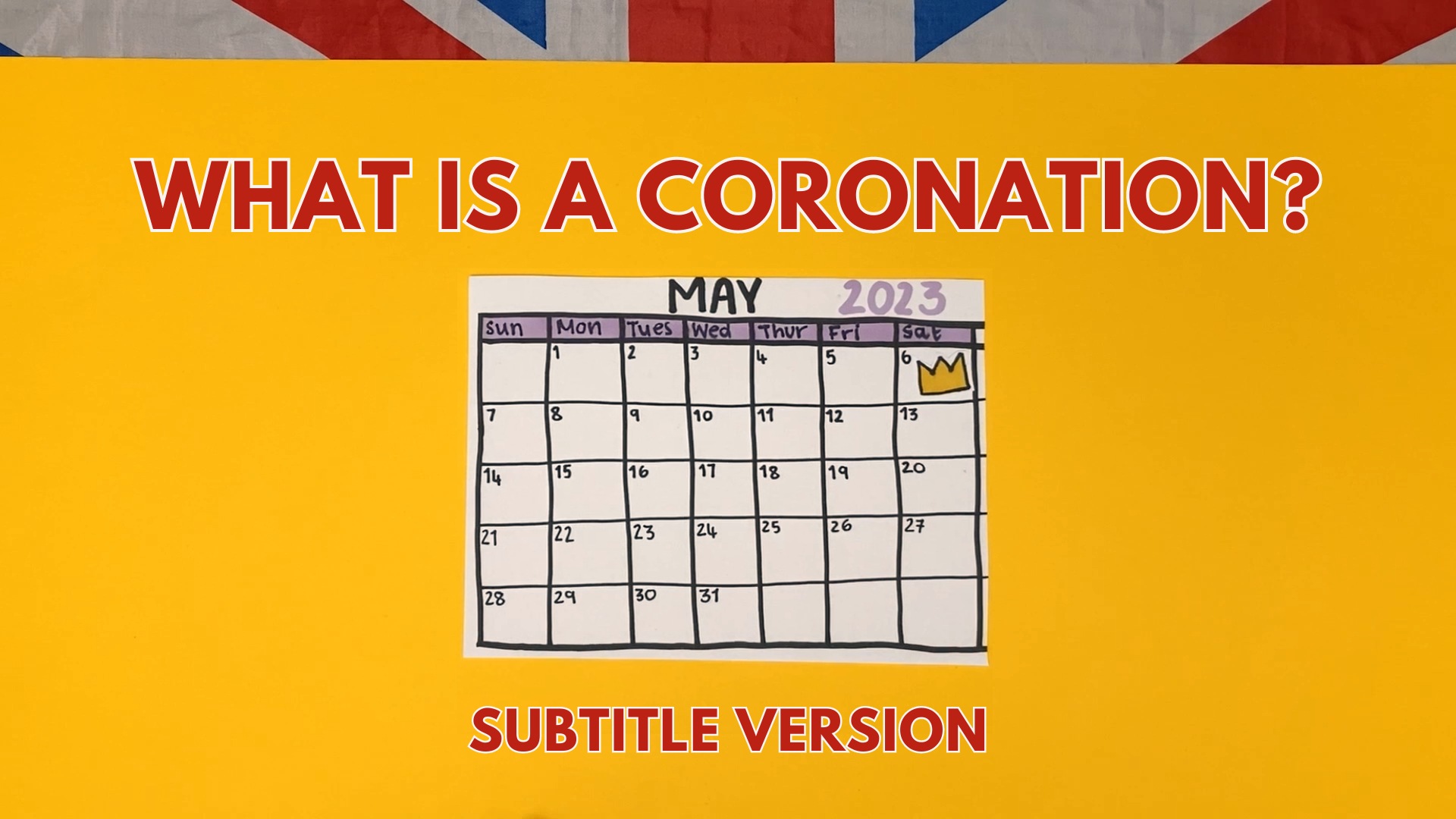 What Is A Coronation? (Subtitle Version) - Go Chatter